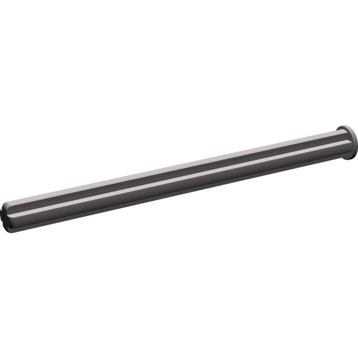 LEGO Dark Stone Gray Axle 8 with End Stop (55013) | Brick Owl - LEGO ...