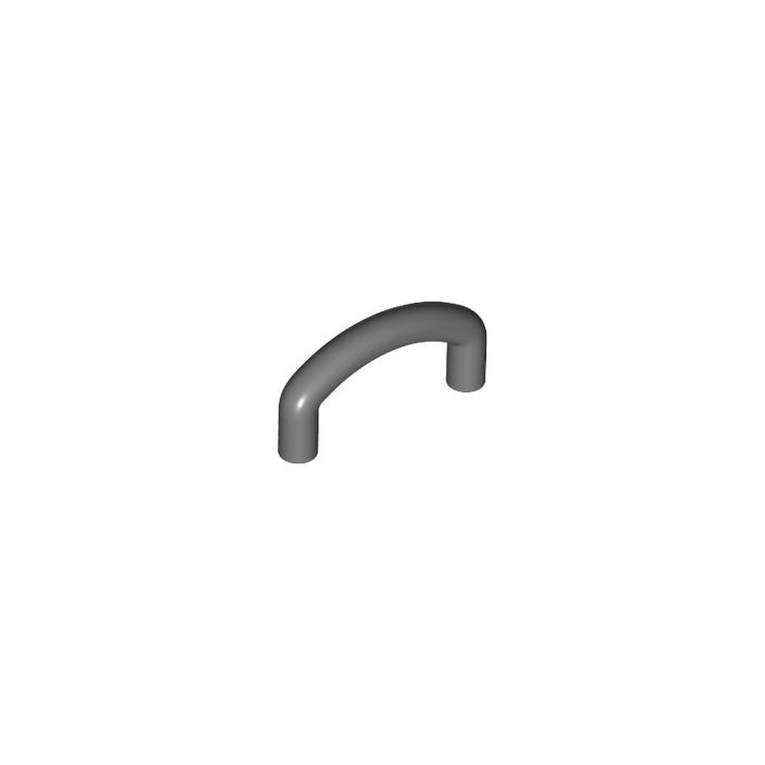 LEGO Dark Stone Gray Bar 2 x 3 U-Shape (7052) | Brick Owl