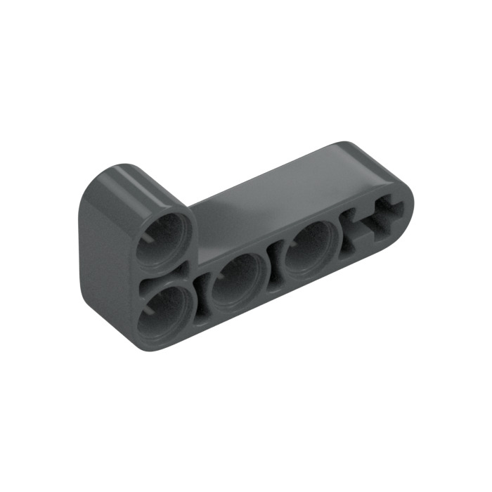 LEGO Dark Stone Gray Beam 2 x 4 Bent 90 Degrees (32140 / 42137) | Brick ...