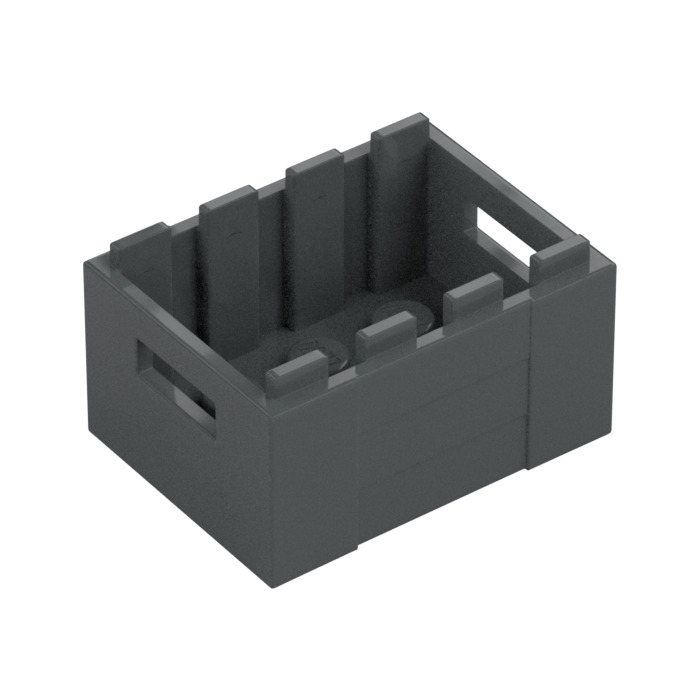 LEGO Dark Stone Gray Box 3 x 4 (30150) | Brick Owl - LEGO Marketplace