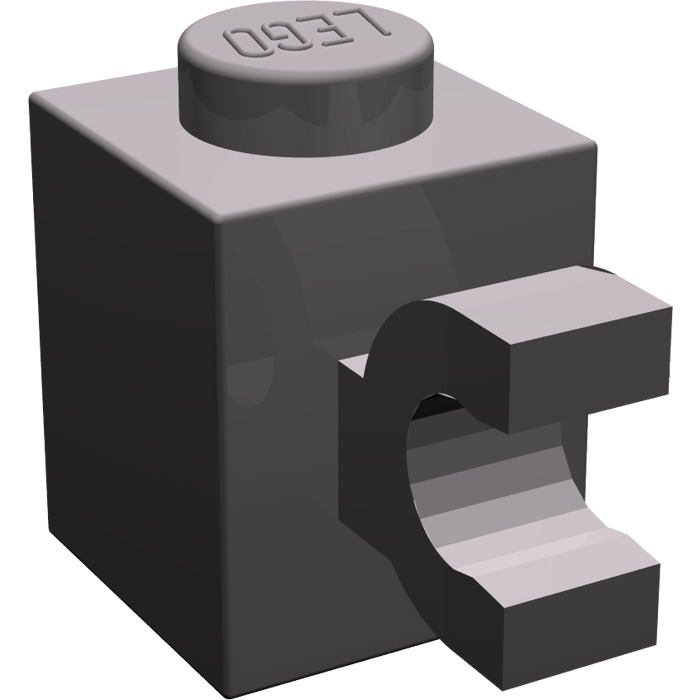 LEGO Brick 1 x 1 with Horizontal Clip (60476 / 65459) | Brick Owl ...