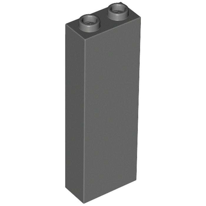 LEGO Dark Stone Gray Brick 1 x 2 x 5 (2454 / 35274) | Brick Owl - LEGO ...