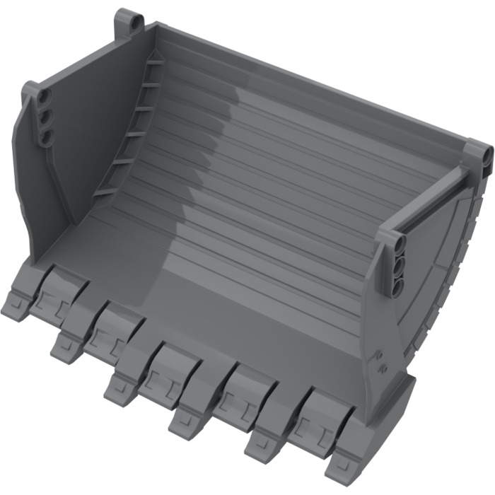 LEGO Dark Stone Gray Bucket 10 x 19 (46891) | Brick Owl