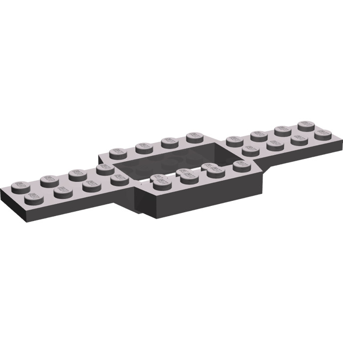 LEGO Dark Stone Gray Car Base 4 x 12 x 0.667 (52036) | Brick Owl - LEGO ...