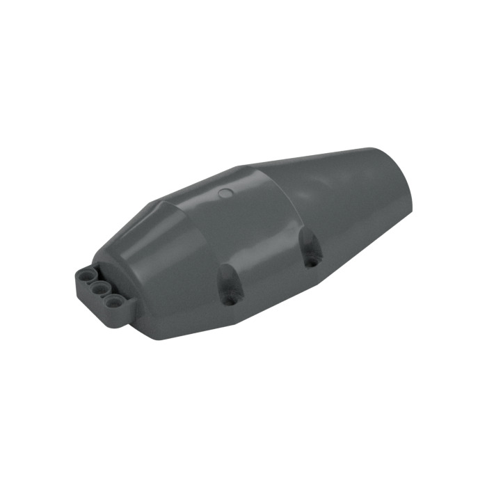 LEGO Cement Mixer Drum 7 x 15 x 5 Half (7673) | Brick Owl - LEGO ...