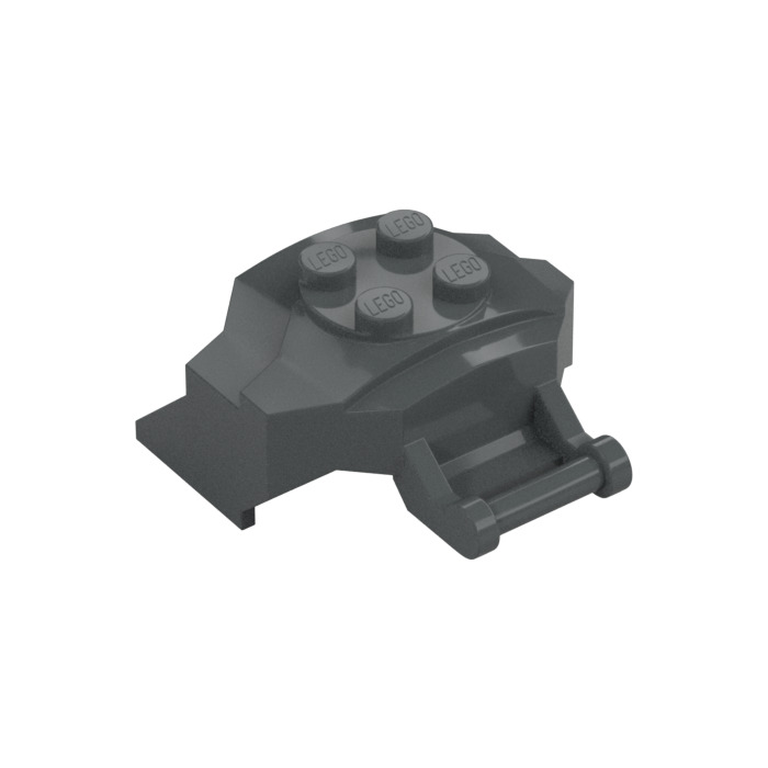LEGO Dark Stone Gray Cockpit Front With Handle (79896) | Brick Owl ...