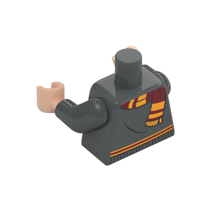 LEGO Dark Stone Gray Harry Potter Torso (973 / 76382) | Brick Owl ...