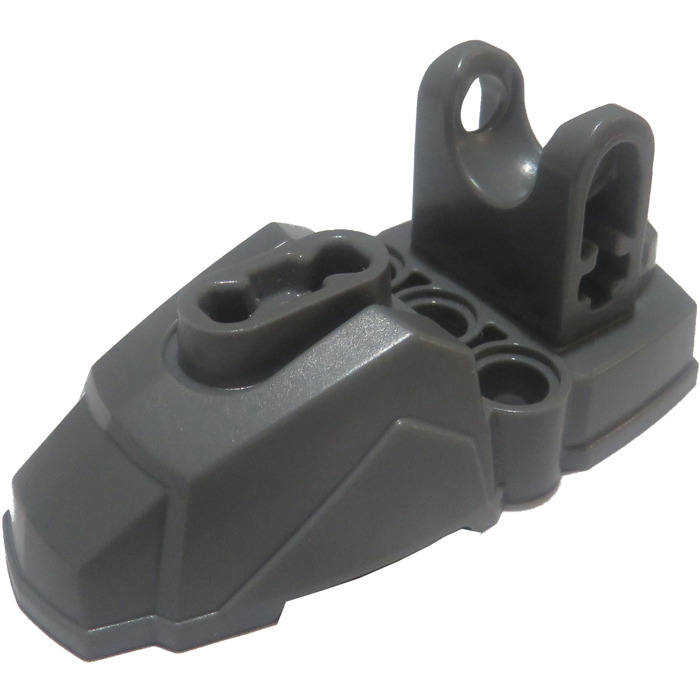 LEGO Dark Stone Gray Large Figure Foot with Ball Socket (90661) | Brick ...