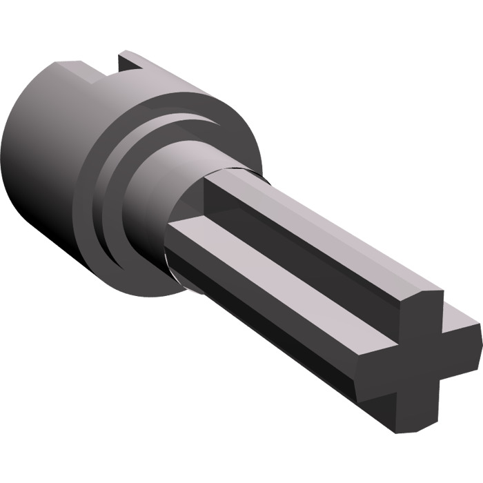LEGO Dark Stone Gray Output Shaft for Constant Velocity Joint (92906 ...
