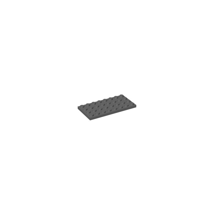 LEGO Dark Stone Gray Plate 4 x 8 (3035) | Brick Owl - LEGO Marketplace