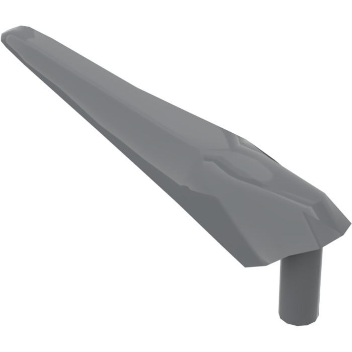 LEGO Dark Stone Gray Pteranodon Head Lower Jaw (98087) | Brick Owl ...