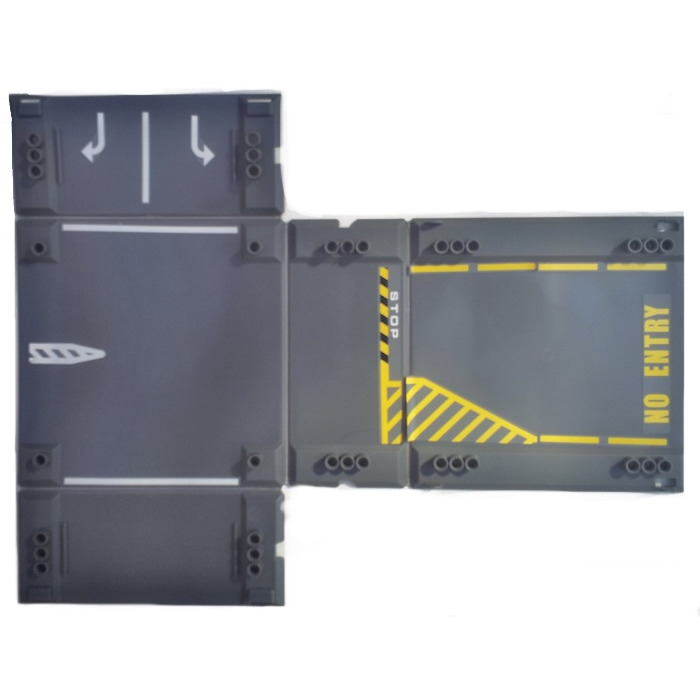 LEGO Racers Fold-Out Race Track Box with 'NO ENTRY', 'STOP' and Toll ...