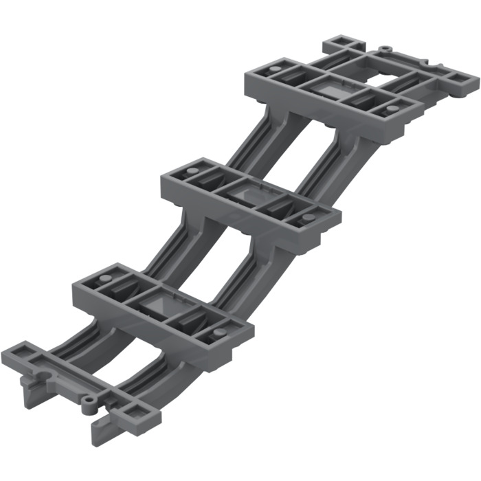 LEGO Dark Stone Gray RC Narrow Train Track Slope (85977) | Brick Owl