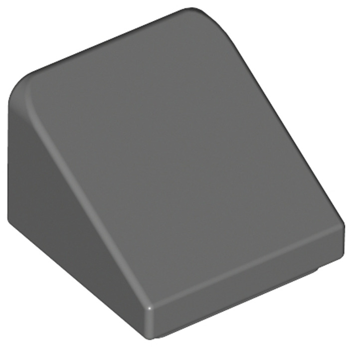 LEGO Dark Stone Gray Slope 1 x 1 (31°) (50746 / 54200) | Brick Owl ...