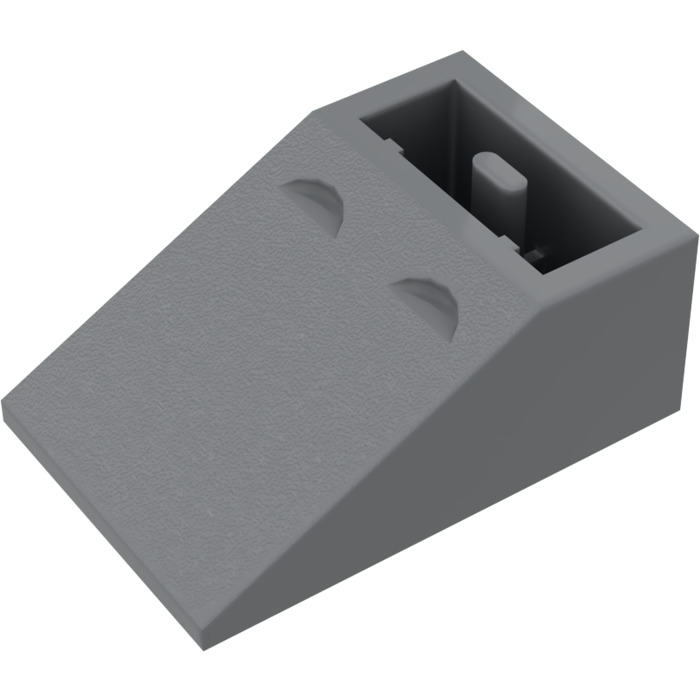LEGO Dark Stone Gray Slope 2 x 3 (25°) Inverted (2752 / 3747) | Brick Owl