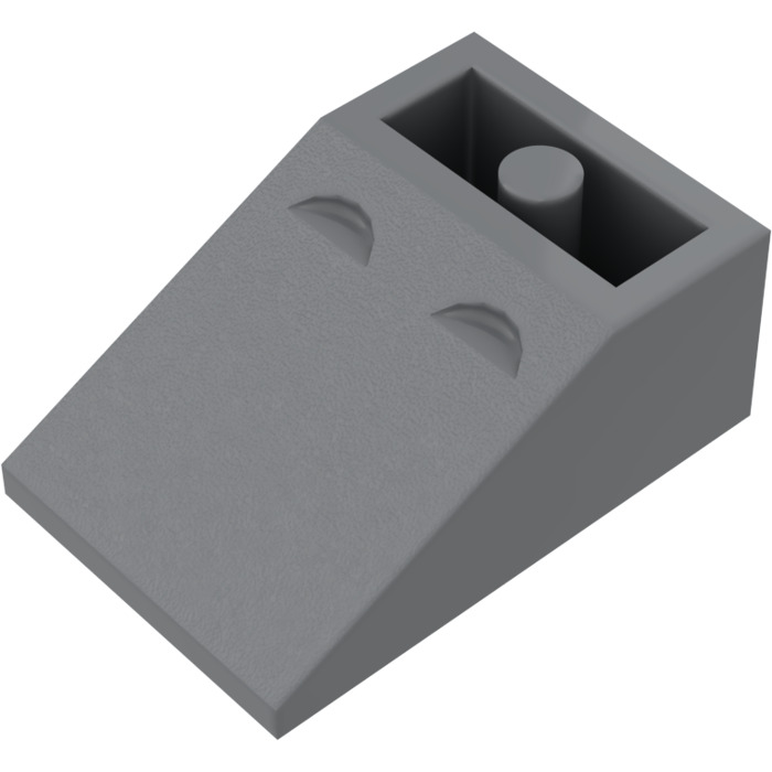LEGO Dark Stone Gray Slope 2 x 3 (25°) Inverted (2752 / 3747) | Brick Owl