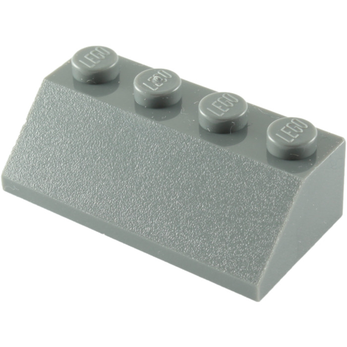 LEGO Dark Stone Gray Slope 2 x 4 (45°) (3037) | Brick Owl - LEGO ...