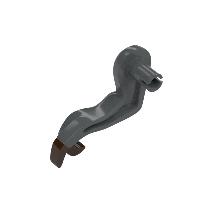 LEGO Dark Stone Gray T-Rex Right Arm with Dark Brown Claws (65375 / ...