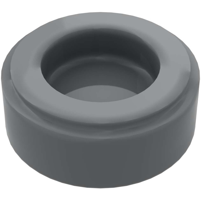 LEGO Dark Stone Gray Tile 1 x 1 Round (98138) | Brick Owl