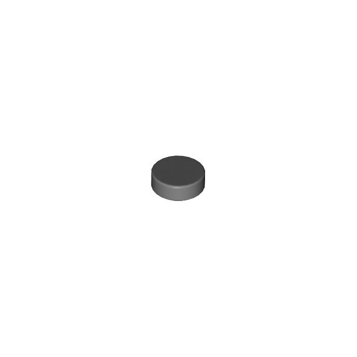 LEGO Dark Stone Gray Tile 1 x 1 Round (98138) | Brick Owl