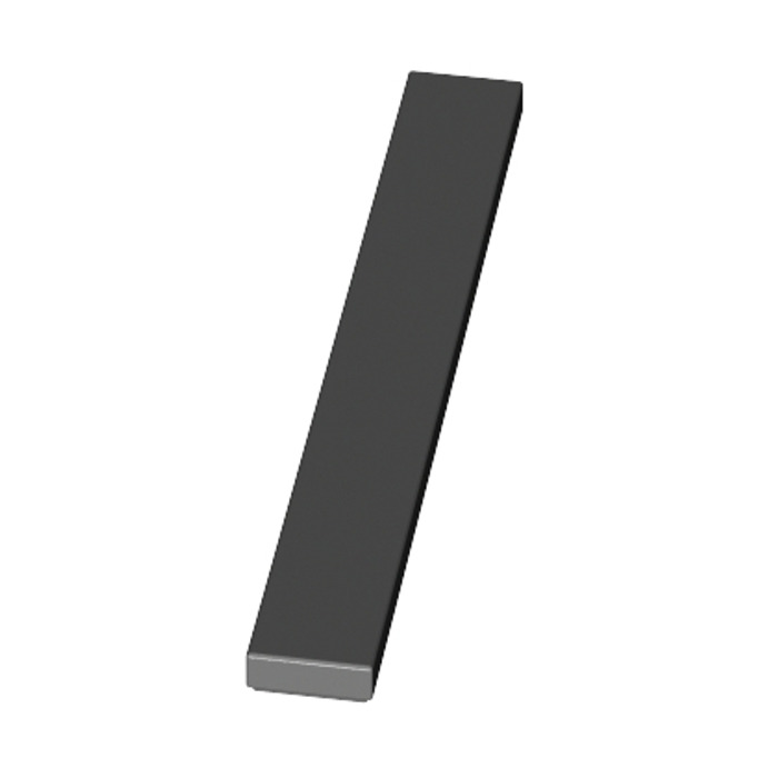 LEGO Dark Stone Gray Tile 1 x 8 (4162) | Brick Owl - LEGO Marketplace