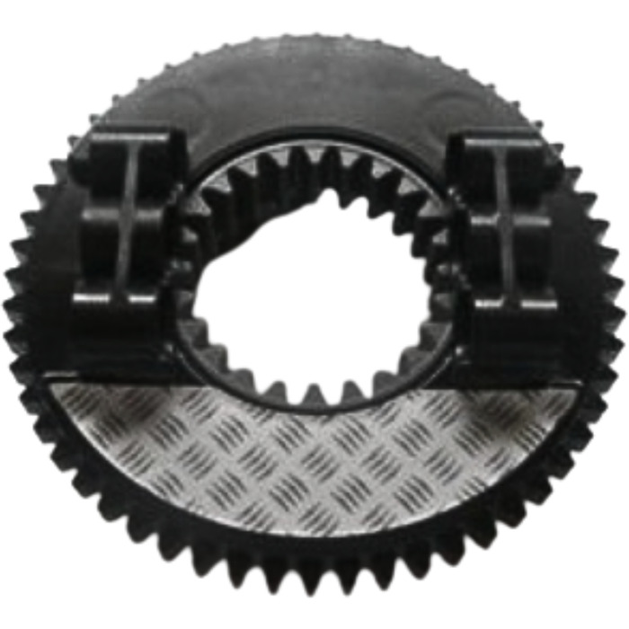 LEGO Turntable New with Hole Base and Black Top with Checker Plate ...