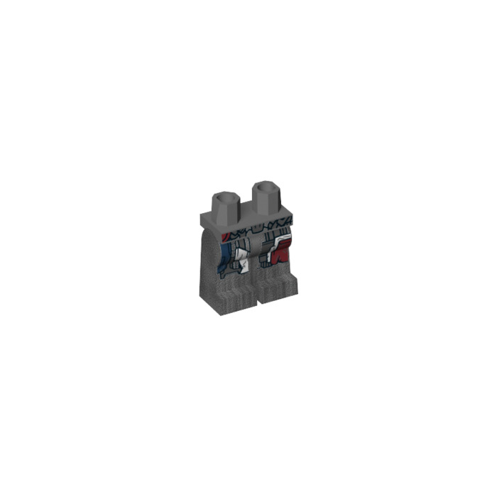 LEGO Dark Stone Gray Ultron MK1 Minifigure Hips and Legs (3815 / 21137 ...