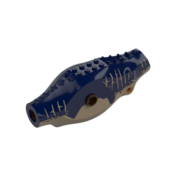 LEGO Dark Tan Allosaurus Body (107858) | Brick Owl - LEGO Marketplace