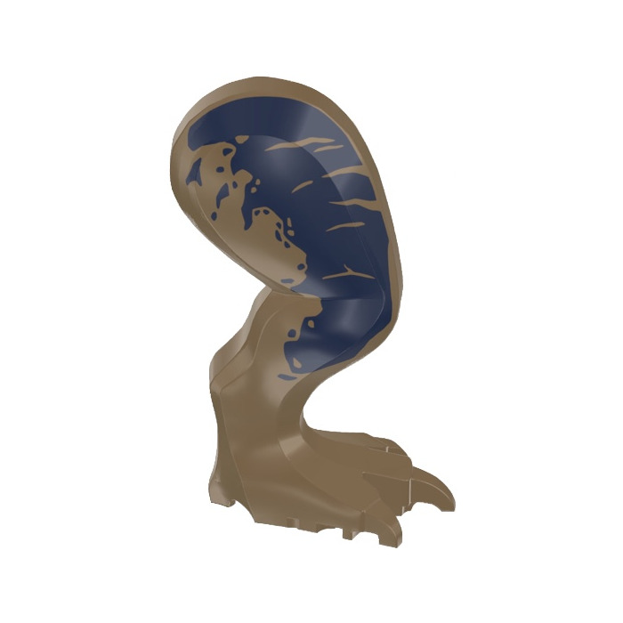 LEGO Dinosaur Back Right Leg with Long Claws with Dark Blue (98163 / ...