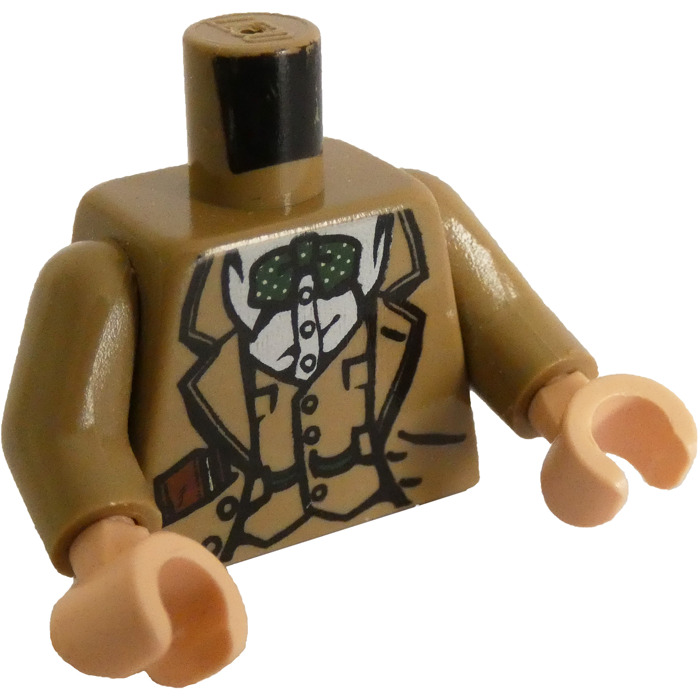 LEGO Henry Jones, Sr. Torso (973 / 76382) | Brick Owl - LEGO Marketplace