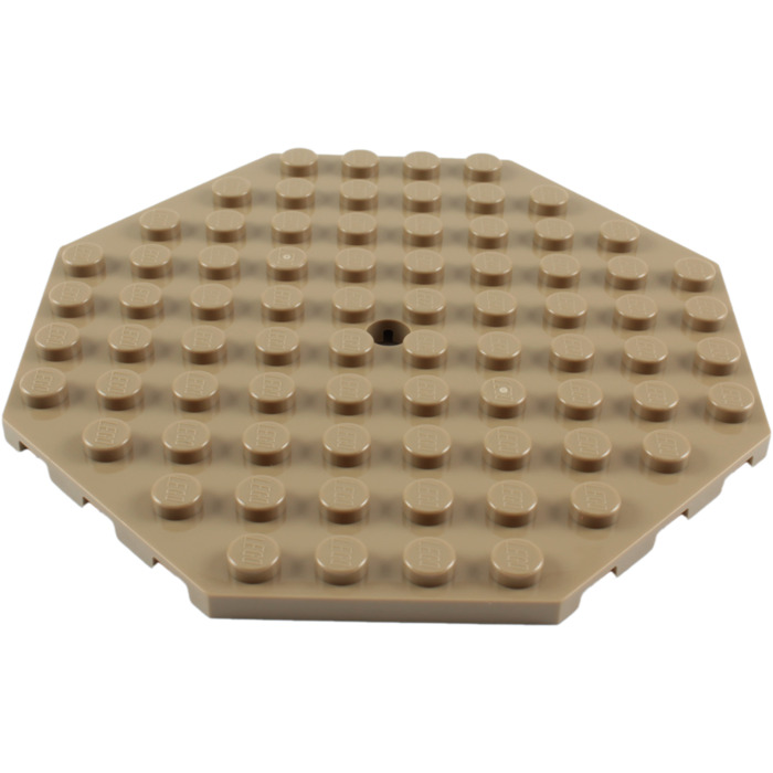 LEGO Plate 10 x 10 Octagonal with Hole (89523) | Brick Owl - LEGO ...