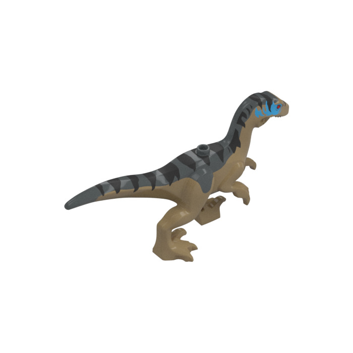 LEGO Dark Tan Raptor with Gray Top with Black Markings (114000) | Brick ...