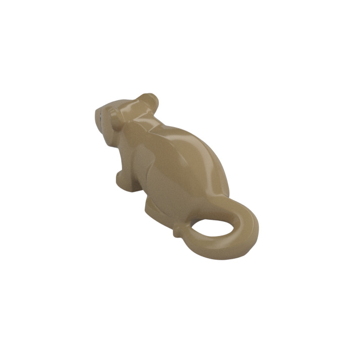 LEGO Dark Tan Rat with Black Eyes (38635) | Brick Owl - LEGO Marketplace