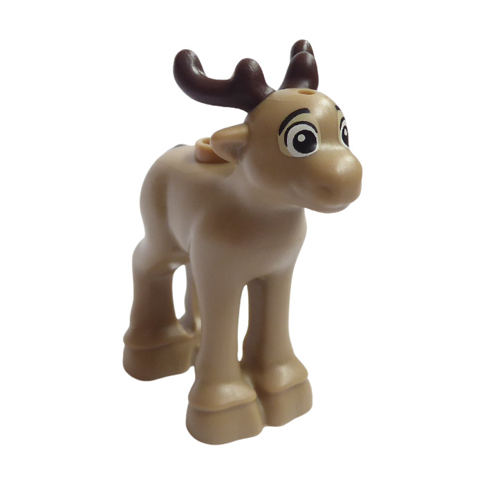 LEGO Reindeer Fawn with Dark Brown Antlers (58808) | Brick Owl - LEGO ...