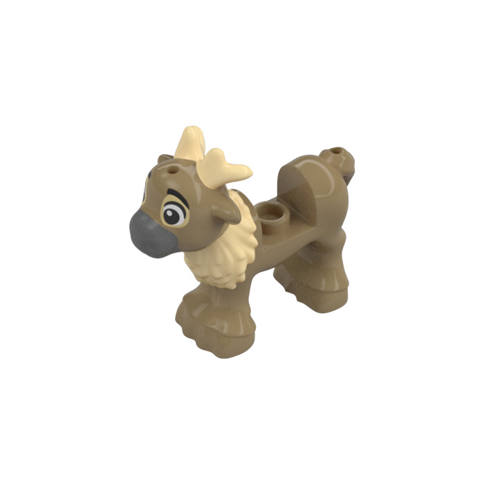 LEGO Reindeer Fawn with Tan Antlers and Fur (106652) | Brick Owl