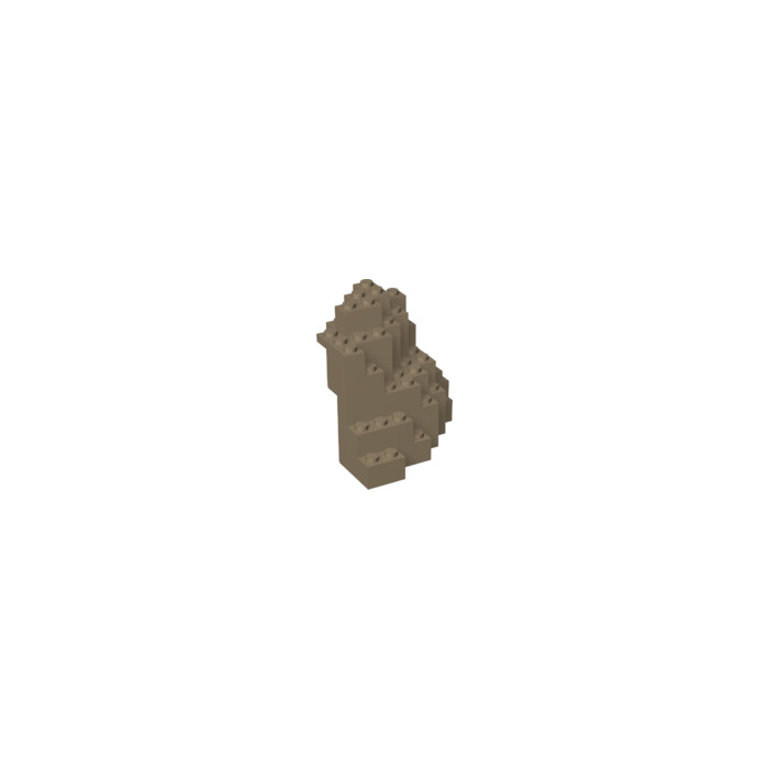 LEGO Dark Tan Rock Panel (23996) | Brick Owl - LEGO Marketplace