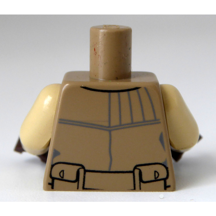 LEGO Tan foncé Rodian Alliance Fighter Minifig Torse (76382) | Brick ...
