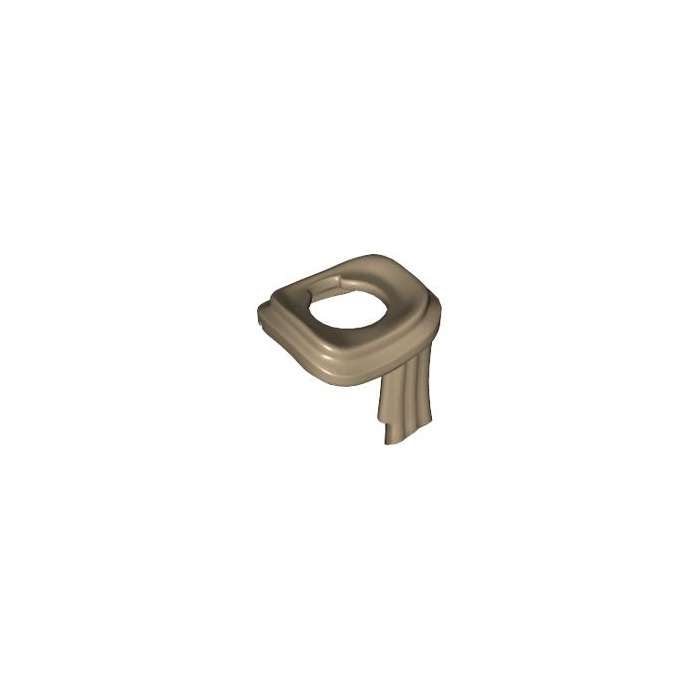 LEGO Dark Tan Scarf (Long) (25376) | Brick Owl