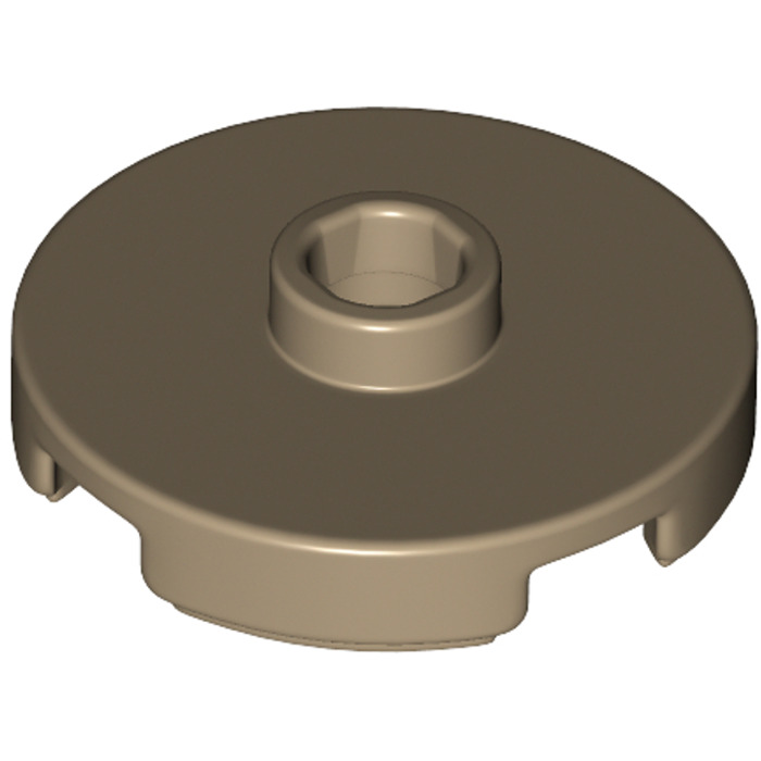 LEGO Dark Tan Tile 2 x 2 Round with Stud (18674) | Brick Owl - LEGO ...