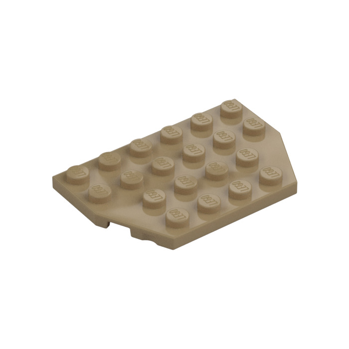 LEGO Wedge Plate 4 x 6 without Corners (32059 / 88165) | Brick Owl ...