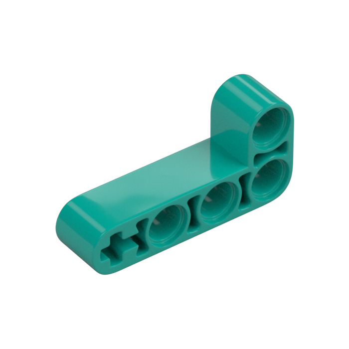 LEGO Dark Turquoise Beam 2 x 4 Bent 90 Degrees (32140 / 42137) | Brick ...