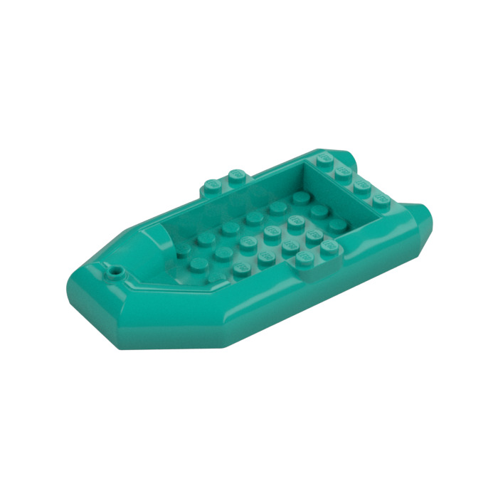LEGO Dark Turquoise Boat 6 x 12 Dingy (78611) | Brick Owl - LEGO ...