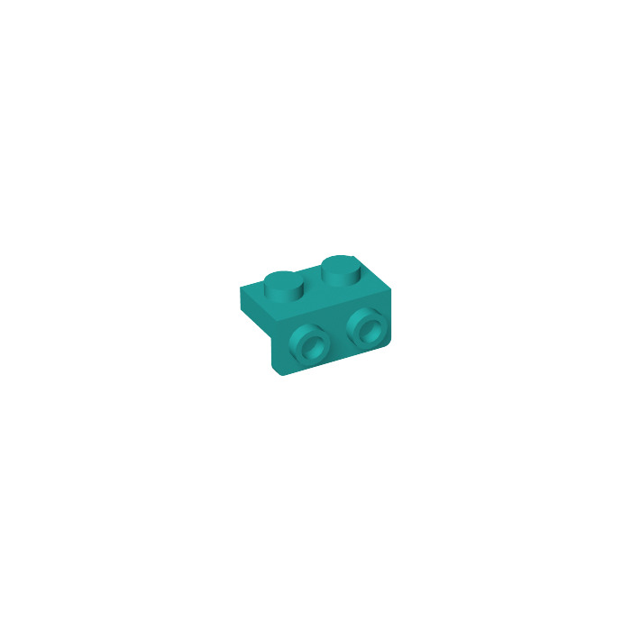 LEGO Dark Turquoise Bracket 1 x 2 - 1 x 2 (99781) | Brick Owl - LEGO ...