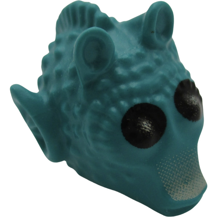 LEGO Greedo Head with Black Eyes (47545 / 48194) | Brick Owl