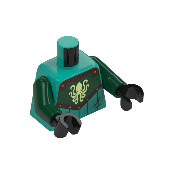 LEGO Kraken Warrior Torso (3814 / 76382) | Brick Owl