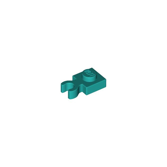 LEGO Plate 1 x 1 with Vertical Clip (Thick Open 'O' Clip) (44860 / ...
