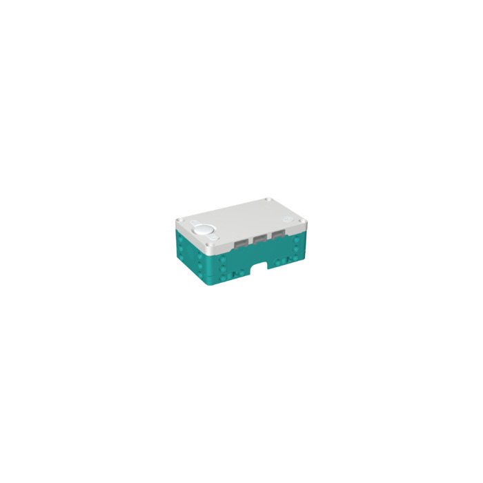 LEGO Dark Turquoise Powered Up / Mindstorms Hub (67718 / 100904 ...