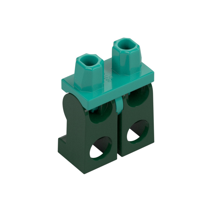 LEGO Dark Turquoise The Nine-Headed Demon Minifigure Hips and Legs ...