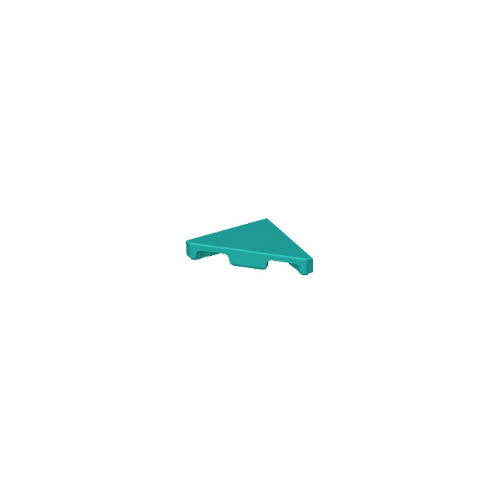 LEGO Dark Turquoise Tile 2 x 2 Triangular (35787) | Brick Owl - LEGO ...