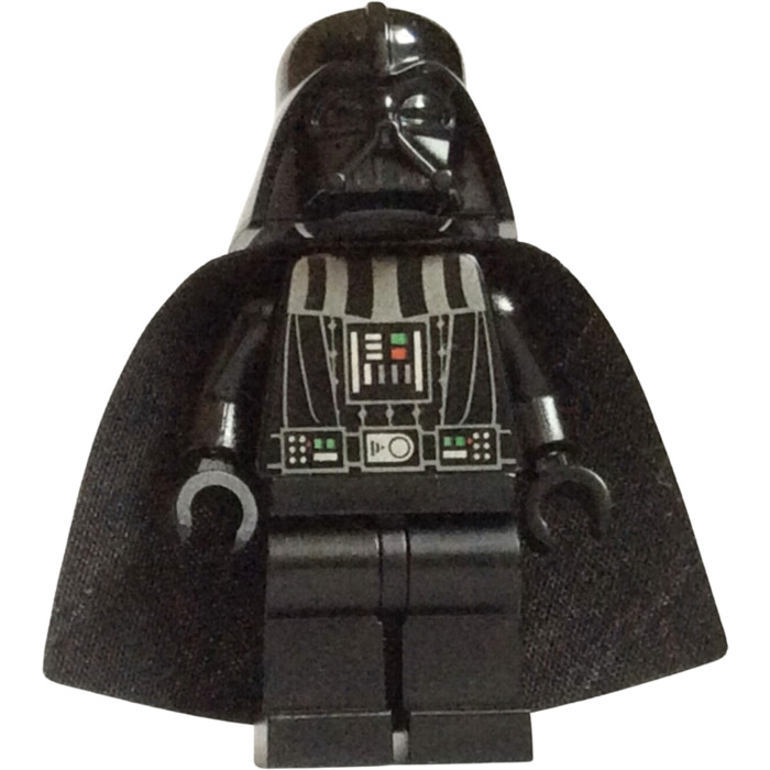 LEGO Darth Vader with Medium Stone Gray Head Minifigure with White ...